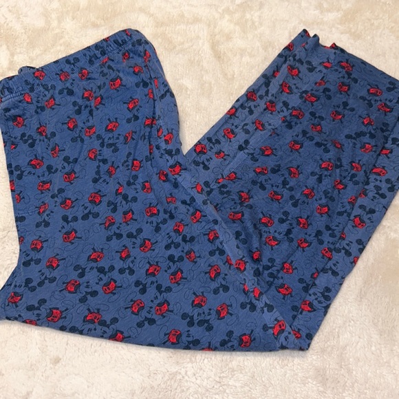Disney | Pants | Medium Mens 0 Cotton Mickey Mouse Disney Pajama Pants ...